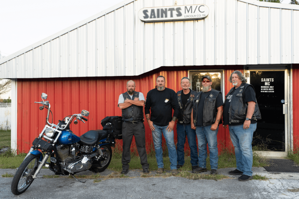 The Saints Motorcycle Club Spends Christmas Day Serving the Community ...