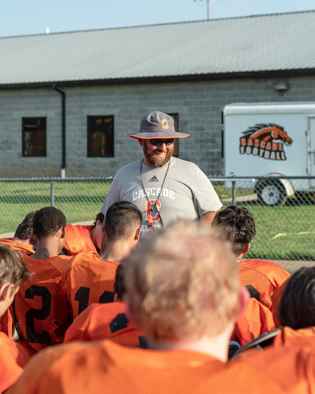 Coach Jake Tyre Connects With His Players to Give Them the Building Blocks to Success ...