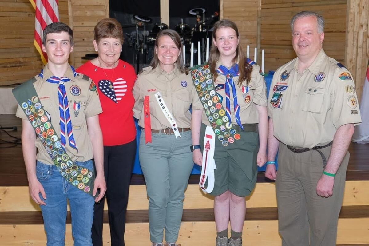 Kaitlyn Brown Earns the Title of the Area’s First Female Eagle Scout ...